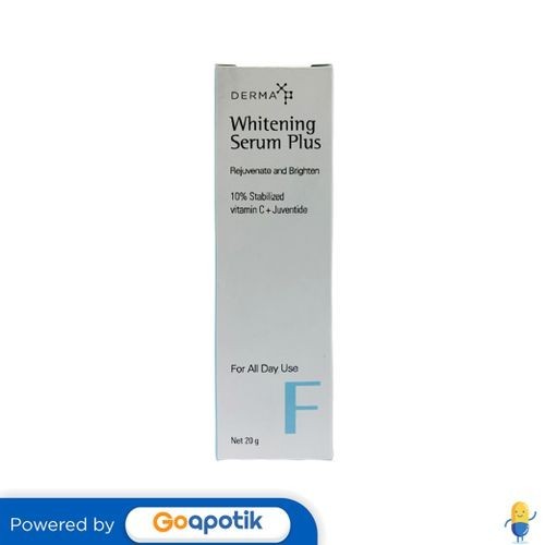 Jual Derma Xp Whitening Serum Plus 20 Gram Botol | Shopee Indonesia