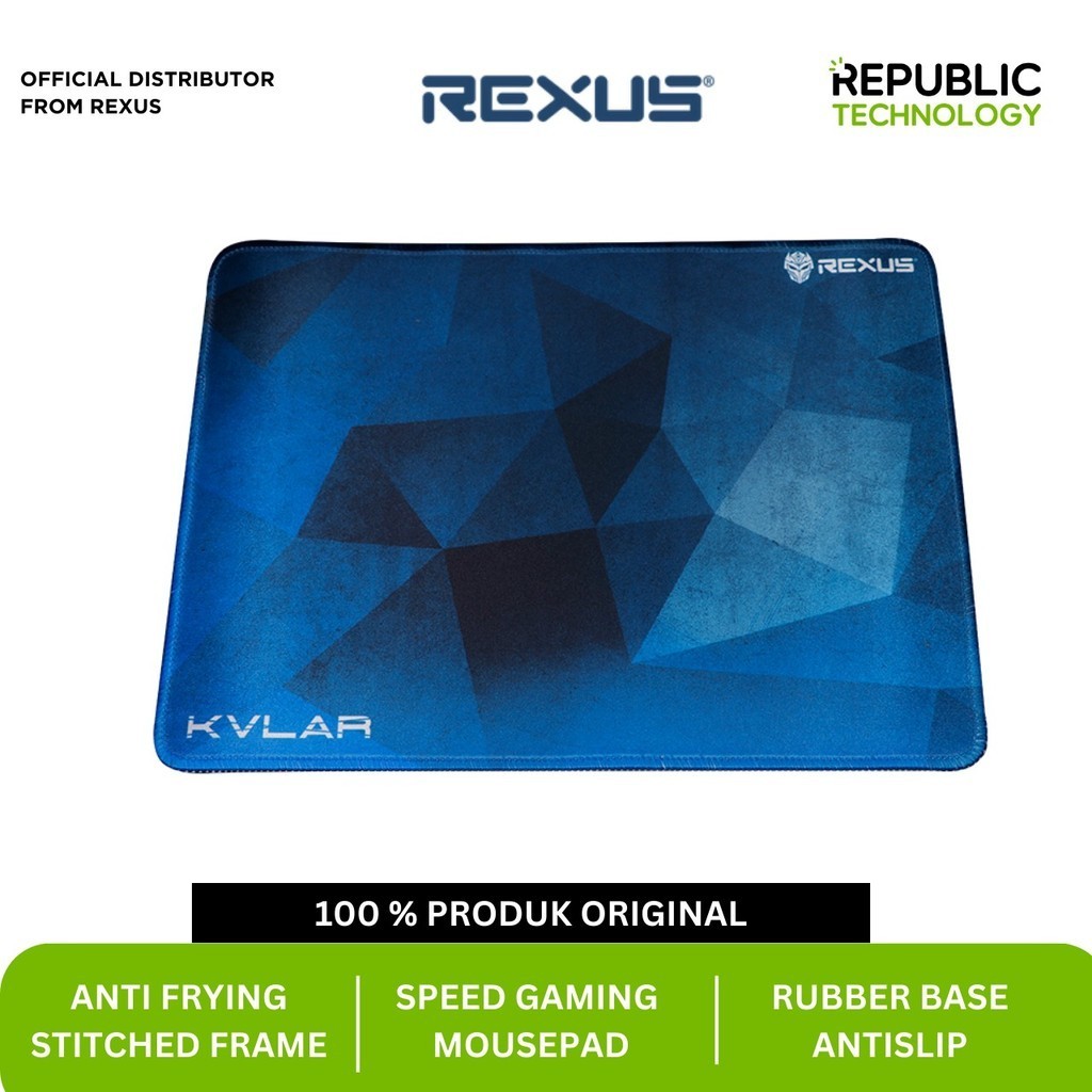 Jual Rexus Mousepad Gaming Kvlar T6 Speed Edition M | Shopee Indonesia