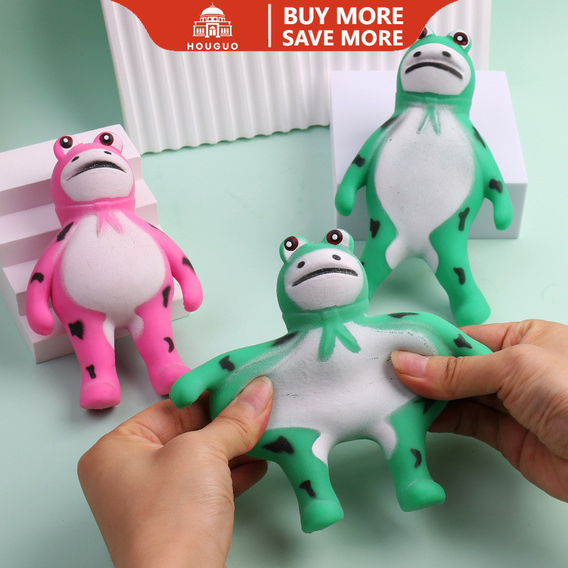 Jual HOUGUO Mainan Katak Penghilang Stres Mainan Remas untuk Anak-Anak ...