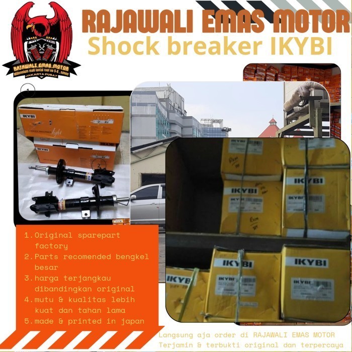 Jual Shock breaker MERK IKYBI TOYOTA RAIZE DEPAN TH 2021++ AFTER MARKET ...