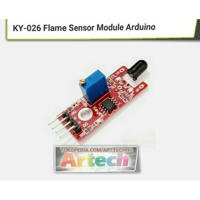 Jual Sk27 Ky 026 Flame Sensor Module Shopee Indonesia