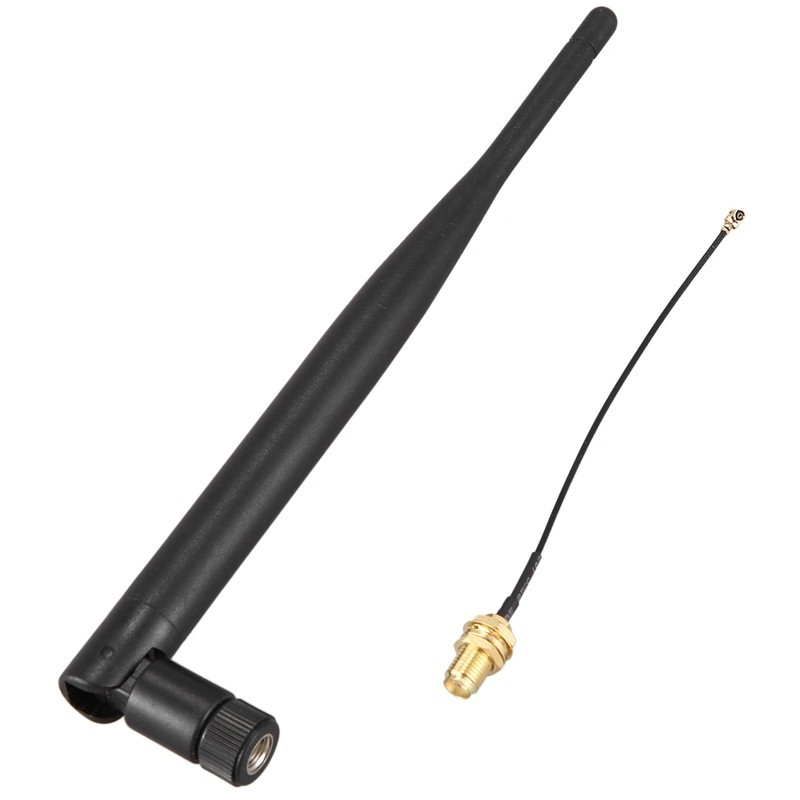 Jual 900-1800MHZ Antenna 5Dbi GSM RP-SMA Plug Rubber Waterproof Lorawan ...
