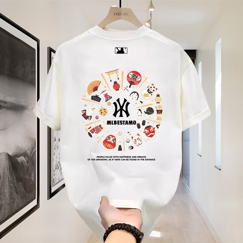 Jual Outlets mIb Heavyweight Kaos 100% Cotton Boxy Fit T Shirt Pria Wanita Graphic Tee ...