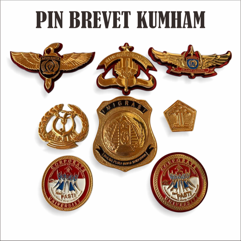Jual PSN_ATRIBUT ATRIBUT KUMHAM/ATRIBUT KEMENKUMHAM Pin pengayoman, pin ...