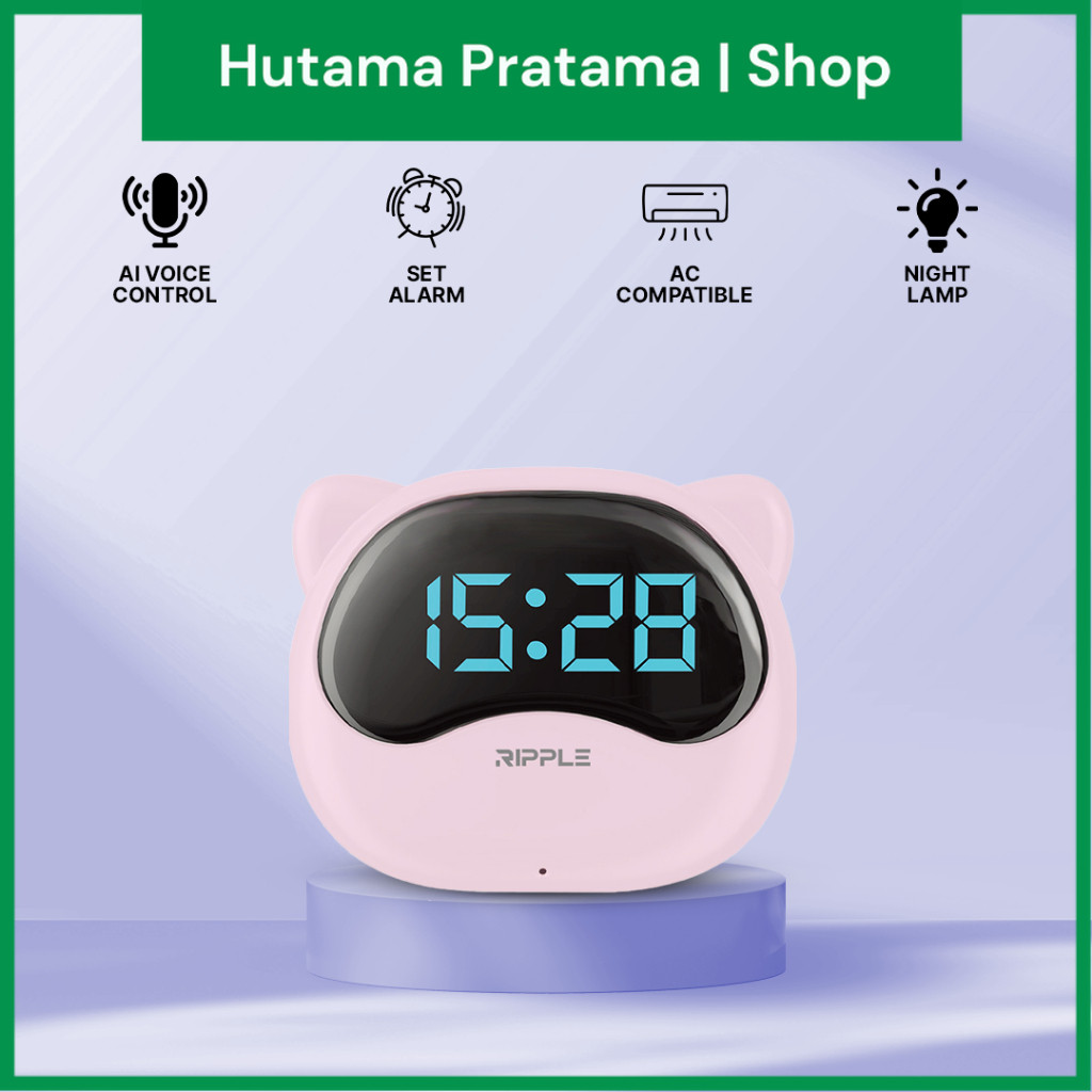 Jual RIPPLE Smart AI AC Remote bebek pintar TV AC Night Lamp Alarm NUKI ...