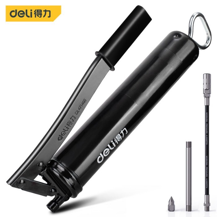Jual Deli Pompa Gemuk 500CC / Grease Gun 500CC 4500 psi Untuk Oli ...