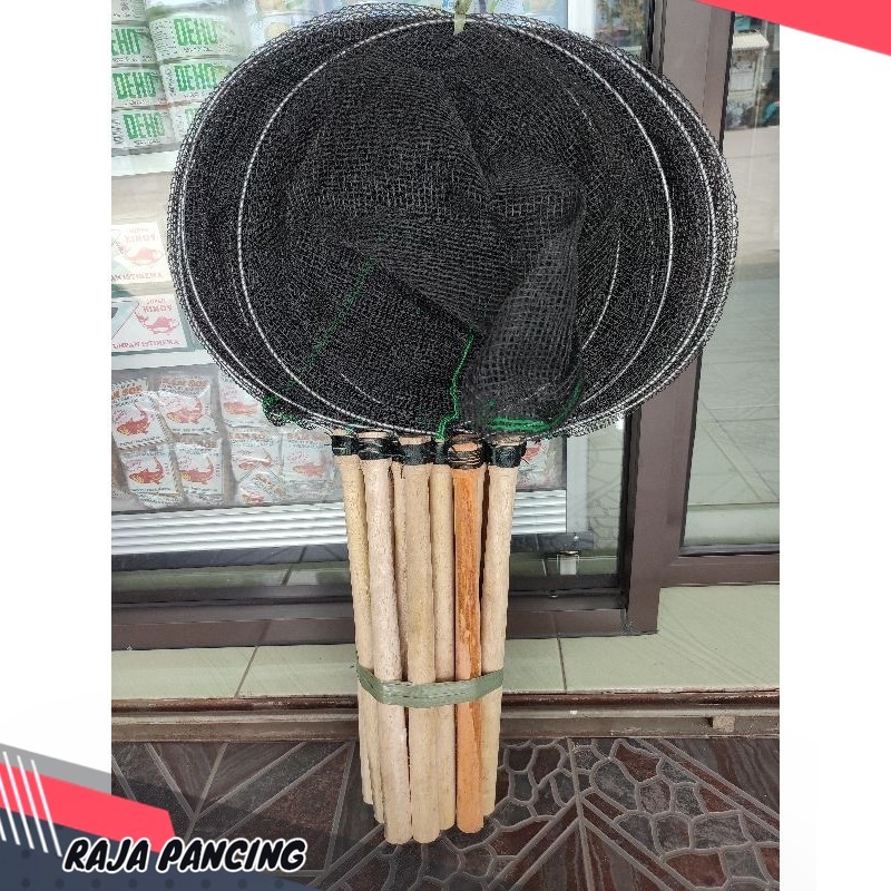 Jual Serokan Ikan Seser Tanggok Ikan Tangguk Biru No. 4 | Shopee Indonesia