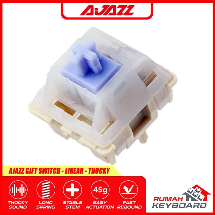 Jual AJAZZ GIFT Switch - Switch - Linear 45 GF - Pcb Mount - Mechanical ...