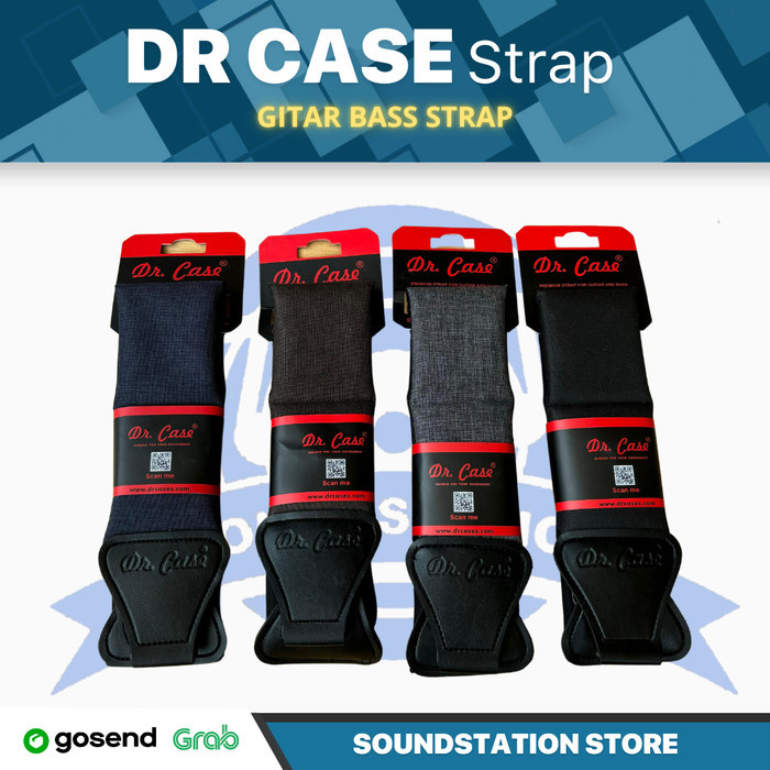 Jual DR CASE Guitar Bass Strap - Strap Gitar | Shopee Indonesia