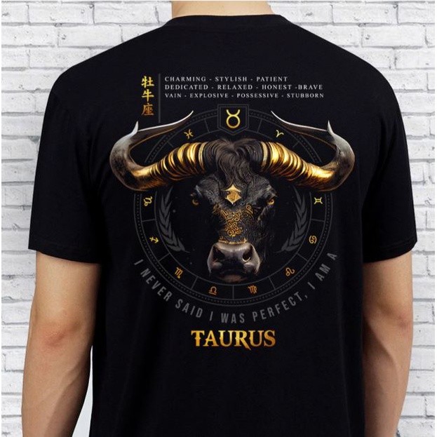 Jual TAURUS V2 NEW DESIGN - Vortex Wear PH Zodiac Sign Taurus May ...