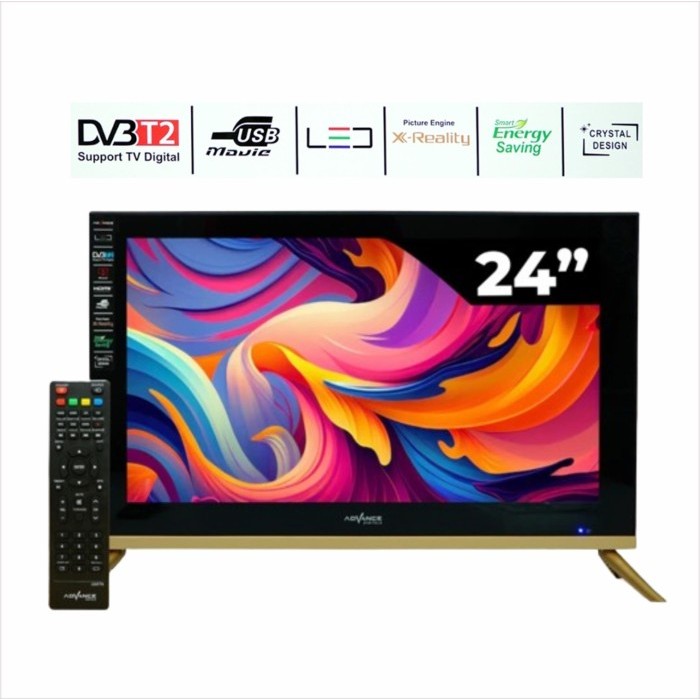 Jual Advance Led TV Digital 24 Inch Miracast ADV-2403M / ADV2403M ...