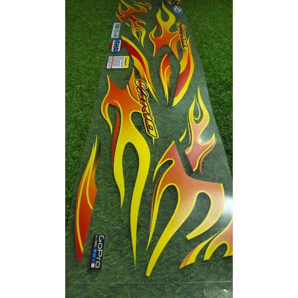 Jual STRIPING POLET VARIO LED API TAHUN 2017/2020 BAHAN TRANSPARAN ...