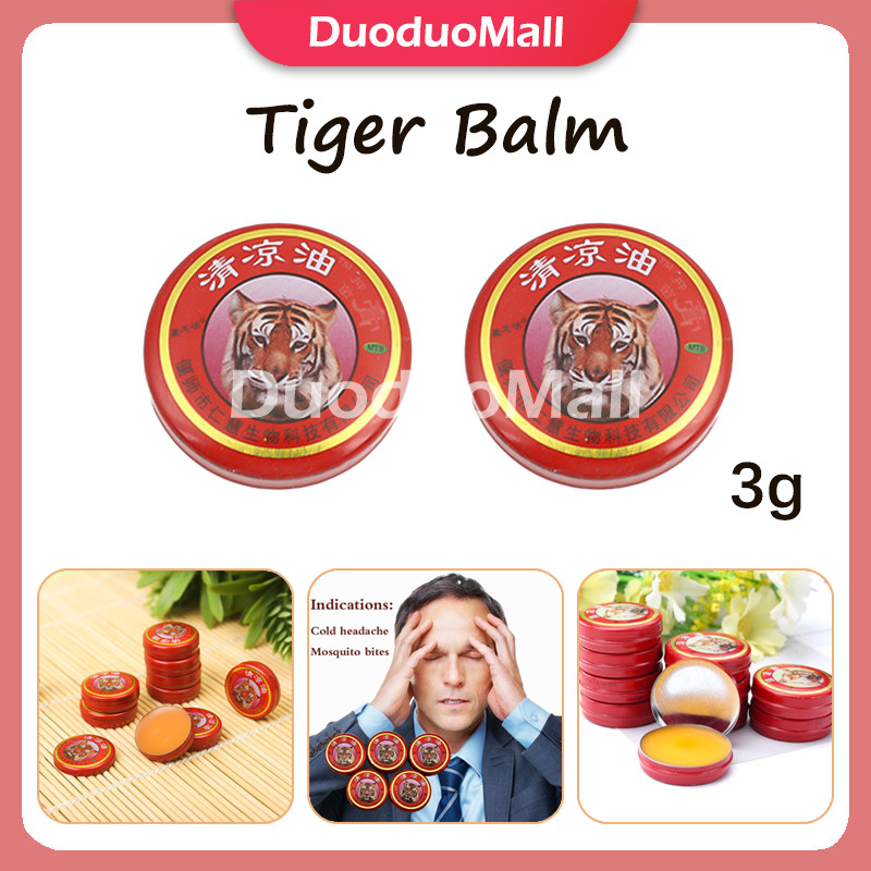 Jual Tiger Balm 3g/ Balsem Harimau Otak Penyegar | Shopee Indonesia