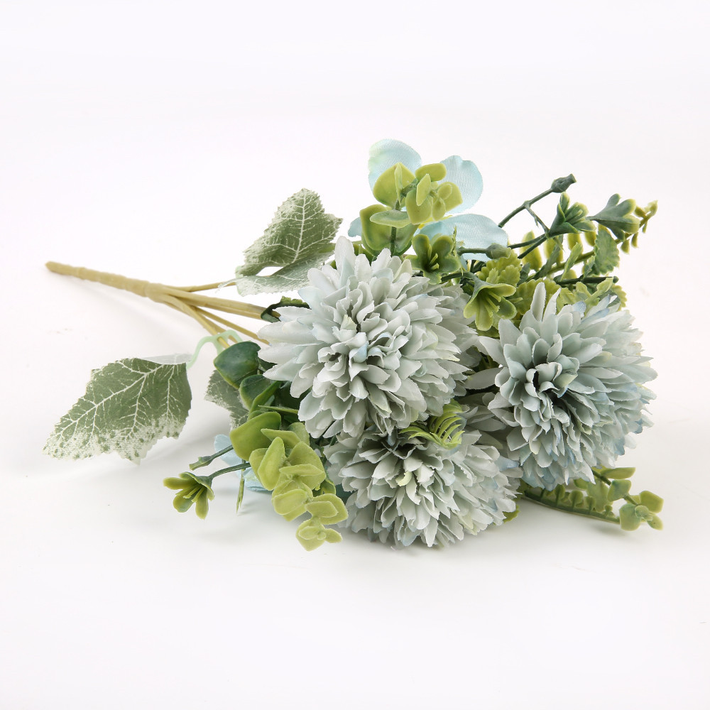 Jual Bunga Krisan Artificial Bunga Pom Pom Dandelion Bunga Buatan Hias ...