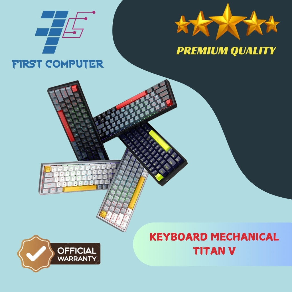 Jual GAMEN Titan V All-New Titan Series Keyboard Gaming Mechanical Blue ...