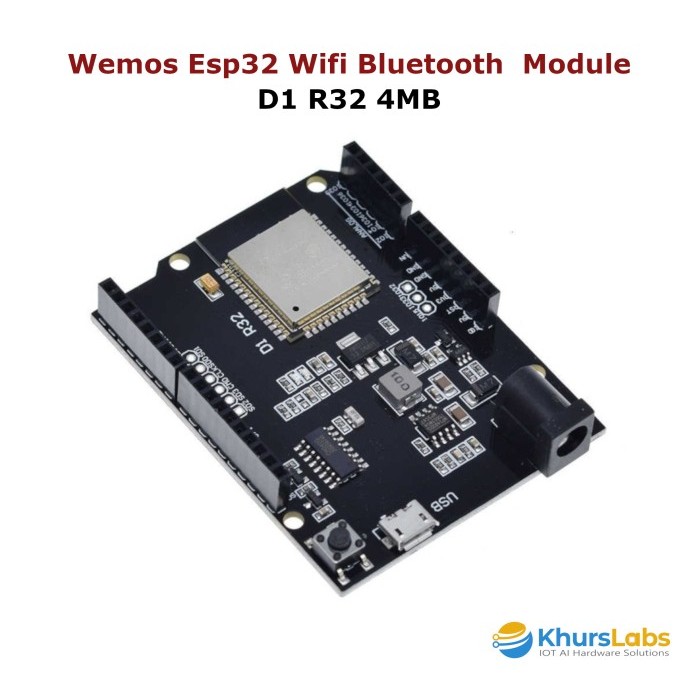 Jual Or99 Wemos Esp32 Uno Esp 32 Wemos Wifi Bluetooth D1 R32 4mb Module