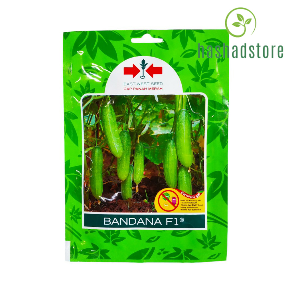 Jual Benih Timun Mentimun BANDANA F1 Isi 175 Butir Cap Panah Merah ...