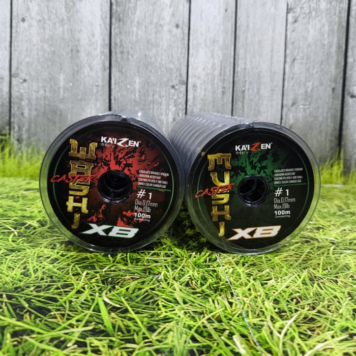 Jual Senar PE X8 Kaizen Mushi dan Washi 100M Connecting Pilih Ukuran ...