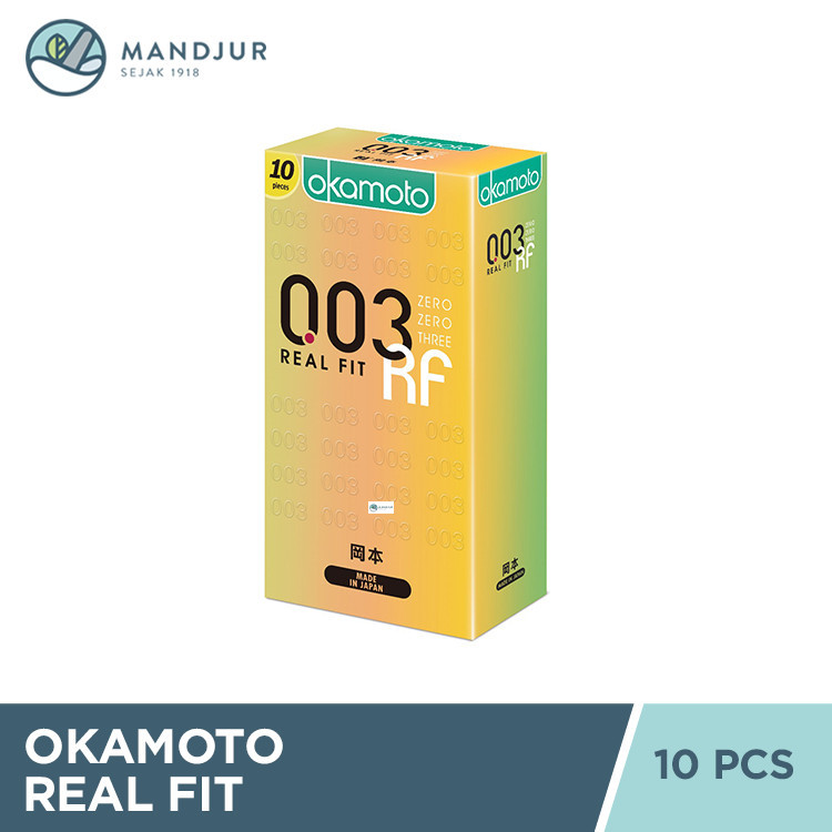 Jual Kondom Okamoto 003 Real Fit 10 Pcs | Shopee Indonesia