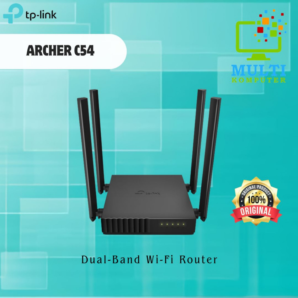 Jual TP-LINK Archer C54 AC1200 Dual-Band Wi-Fi Router | Shopee Indonesia