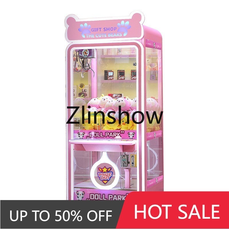 Jual Mini Crane Machine Snack Catching Machine Clip Doll Machine Coin Operated Game Machine Scan ...