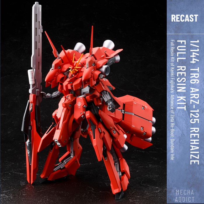 Jual HG 1/144 AOZ ARZ-125 TR 6 Rehaize Full Resin Kit Ryuji Sorayama ...