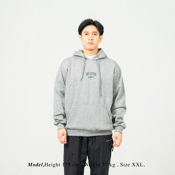 Jual UNKL347 Jacket Hoodie Misty Model Simpel Bahan Fleece TAMPO ...
