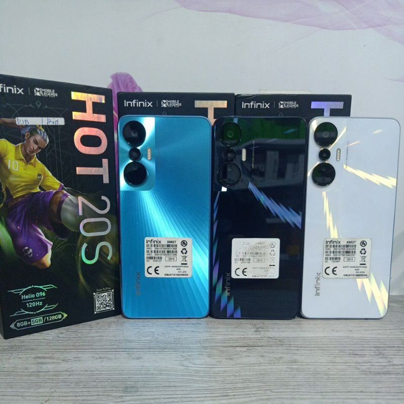 Jual INFINIX HOT 20S 8/128GB SECOND FULLSET | Shopee Indonesia