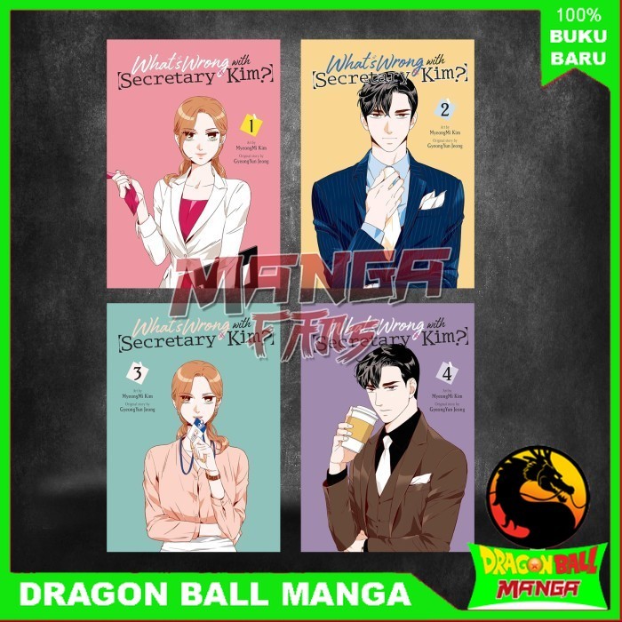 Jual Manhwa: What's Wrong with Secretary Kim? 4 book series by MyeongMi ...