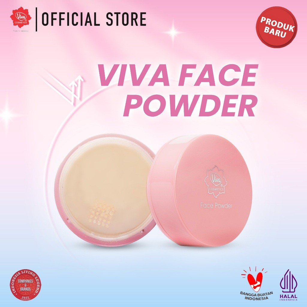 Jual MFI - Viva Face Powder Loose Powder Pink | Netto 14 gr | 3 Shade ...