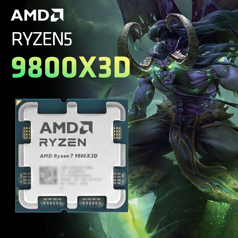 Jual AMD Ryzen 7 9800X3D 4.7GHz 8 Cores 16 Threads L3=96M Processor ...