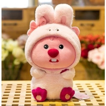 Jual 30CM Boneka Loopy Lucu pakai Kostum Bunny Plush toys doll Lembut ...