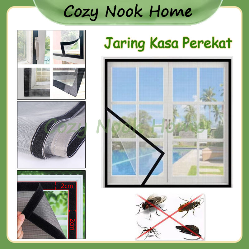 Jual Jaring Jendela Pelindung Anti Nyamuk Kasa Net Nyamuk Ventilasi Net ...