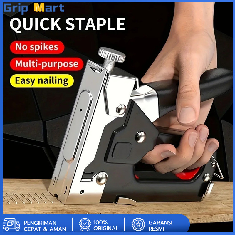 Jual [Gratis 600 paku] 4 In 1 Pistol Kuku Pistol Staples tembak jok ...