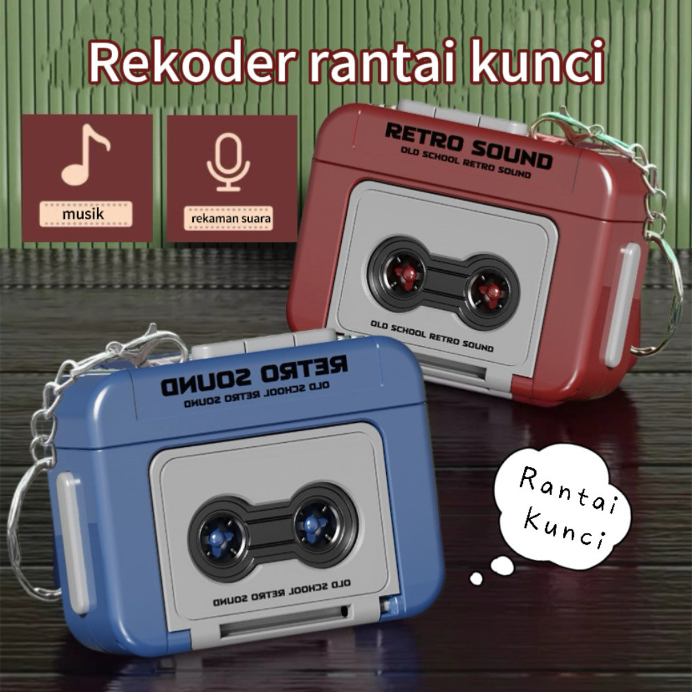 Jual Kunci musik Fonograf Mini perekam menarik tiga lagu kotak Dapat ...