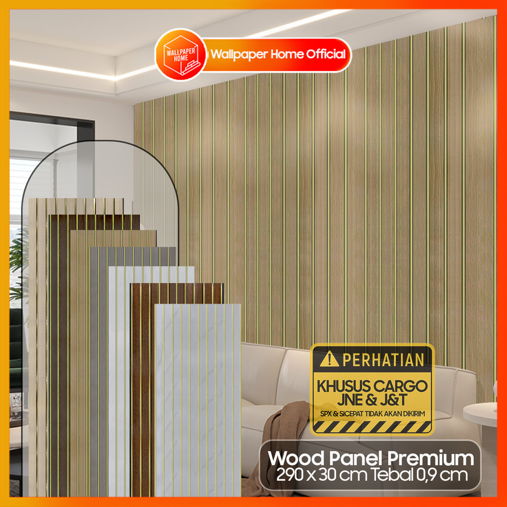 Jual Wood Panel Dekorasi Rumah WallPanel Dinding Kayu Dekoratif 2.9 ...