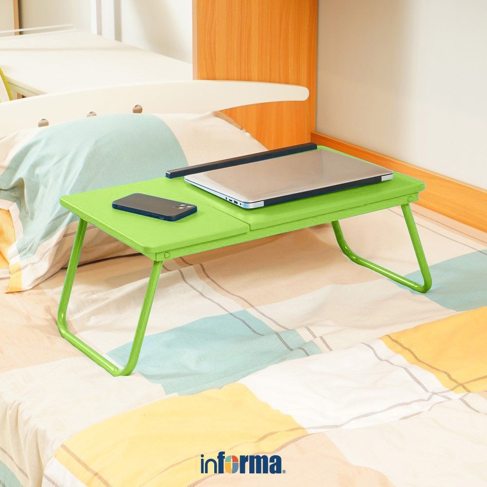 Jual Informa Oxy Meja Laptop Lipat - Hijau Folding Table Foldable Study ...