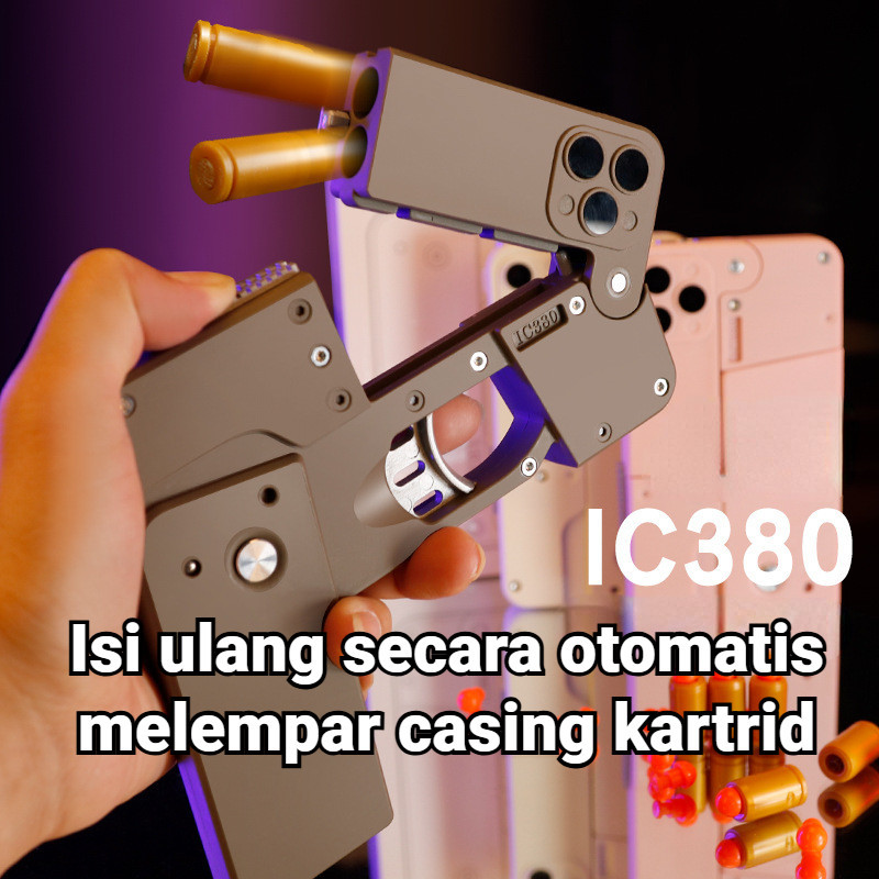Jual Mainan Bentuk Iphone Toys for Cosplay Iphone Ic380 Mainan Tembakan ...