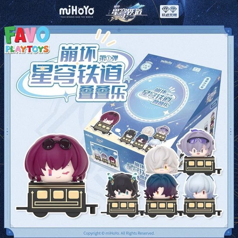 Jual MIHOYO Honkai Star Rail Chibi Stack Toy Series - FULL SET 16 PCS ...