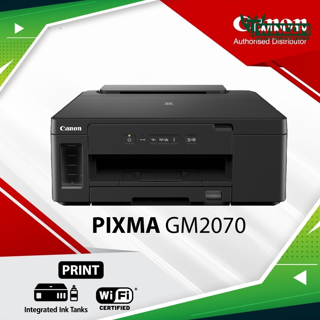 Jual PRINTER CANON PIXMA GM2070 PRINT WIFI WIRELESS INFUS ORIGINAL ...
