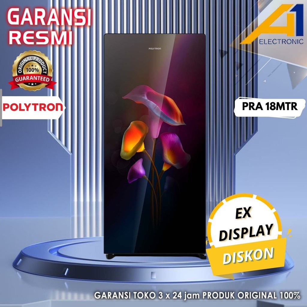 Jual Kulkas POLYTRON PRA 18MTR / PRA 18 MTR 1 Pintu 180 Liter | Shopee Indonesia