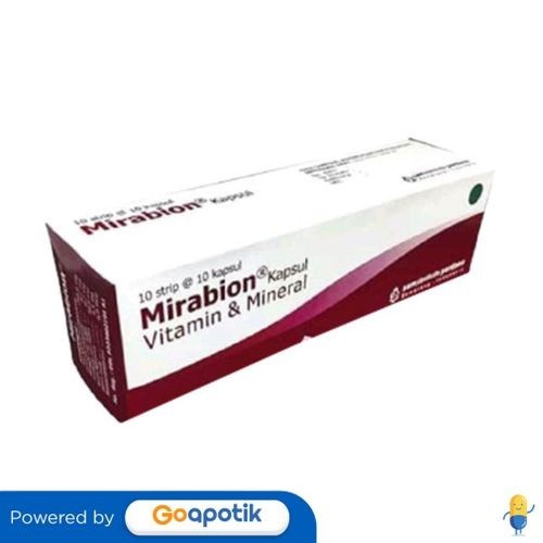 Jual Mirabion Box 100 Kapsul | Shopee Indonesia
