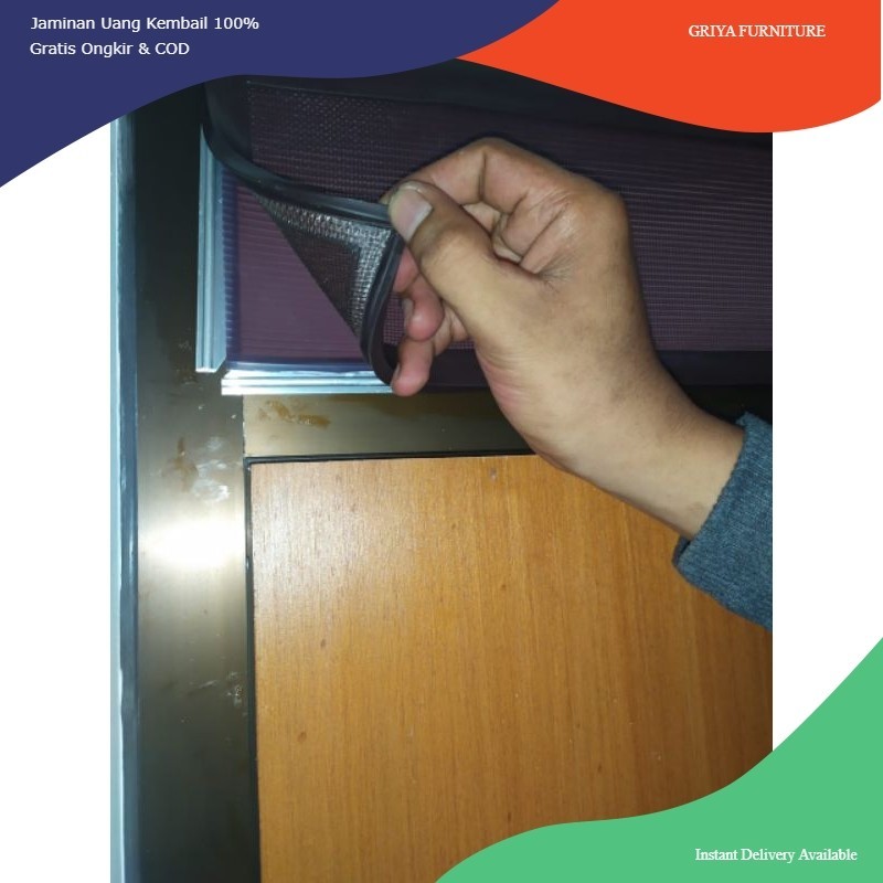 Jual penutup ruangan ac kawat nyamuk kasa nyamuk | Shopee Indonesia