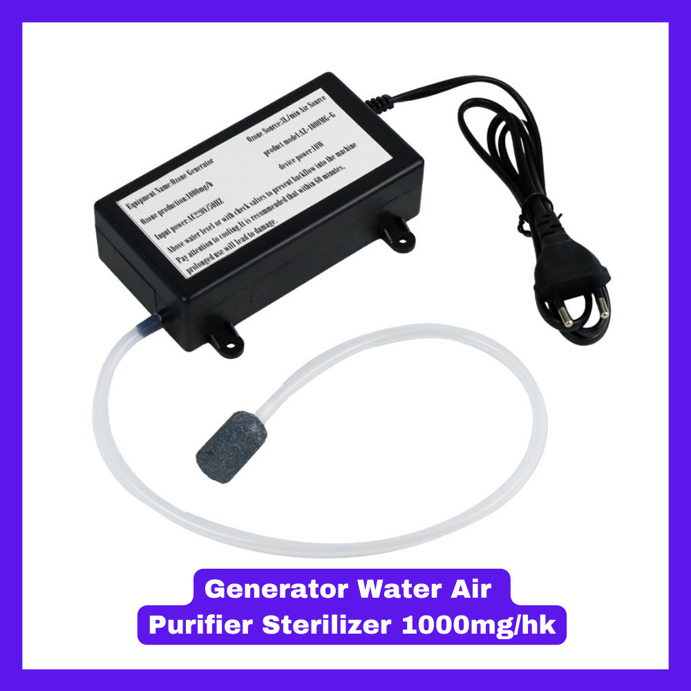Jual TokoMaspul-COD-Generator Water Air Purifier Sterilizer 1000mg/h ...