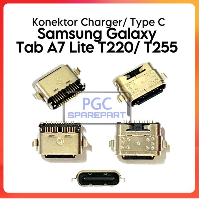 Jual Konektor Charger Only Tipe C Samsung Tab A7 Lite T225 Connector Cas | Shopee Indonesia