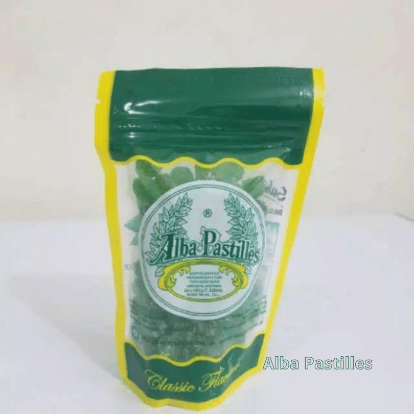 Jual permen alba pastilles permen herbal permen kayu putih permen kayu ...