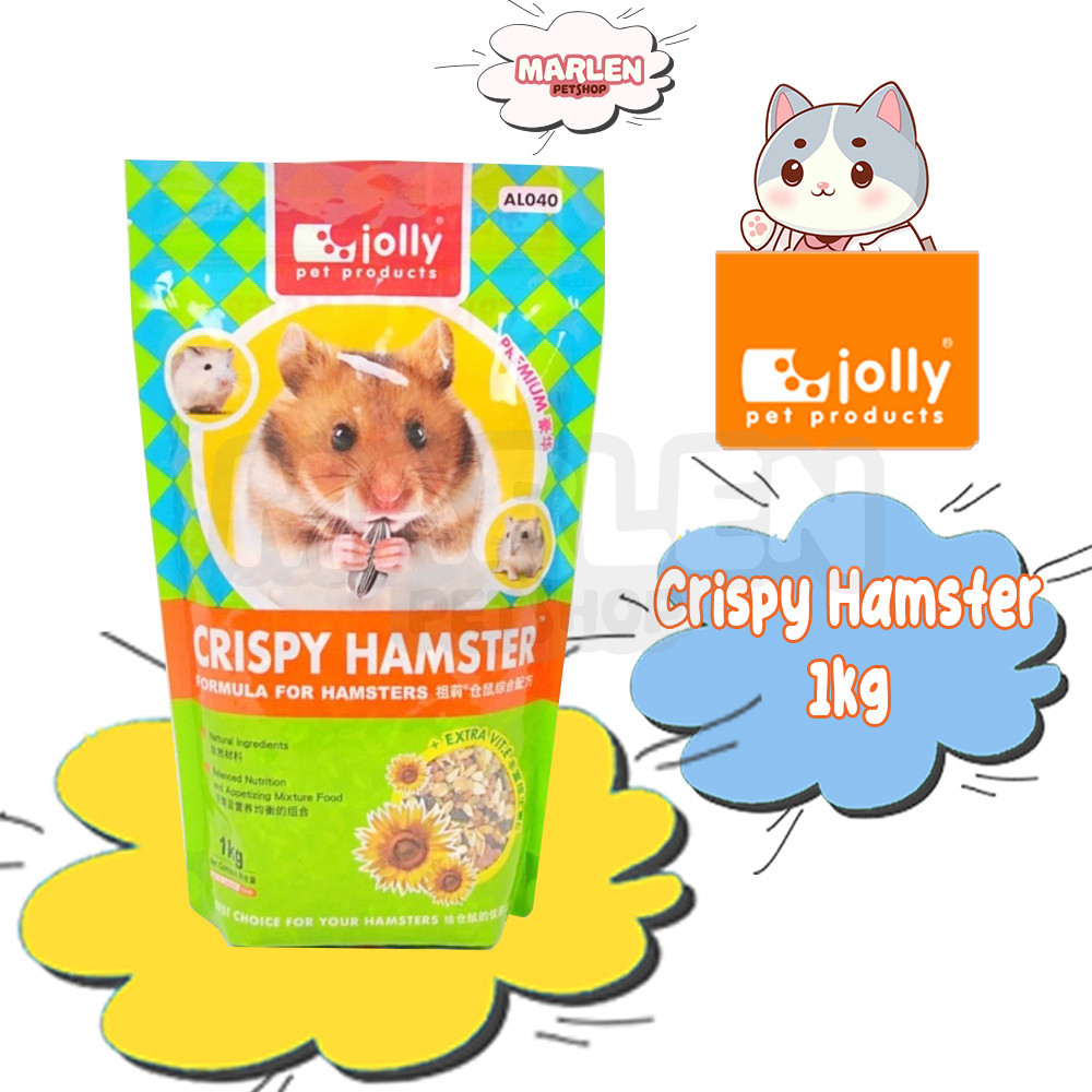 Jual Makanan Hamster JOLLY Crispy Hamster 1kg | Shopee Indonesia