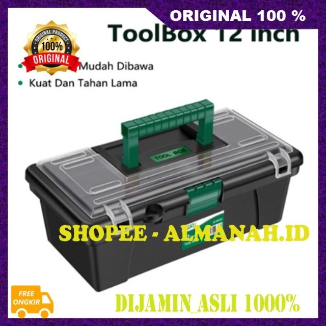 Jual [BISA COD] Tool Box Mini 12 Inch Tempat Penyimpanan Perkakas Kotak ...
