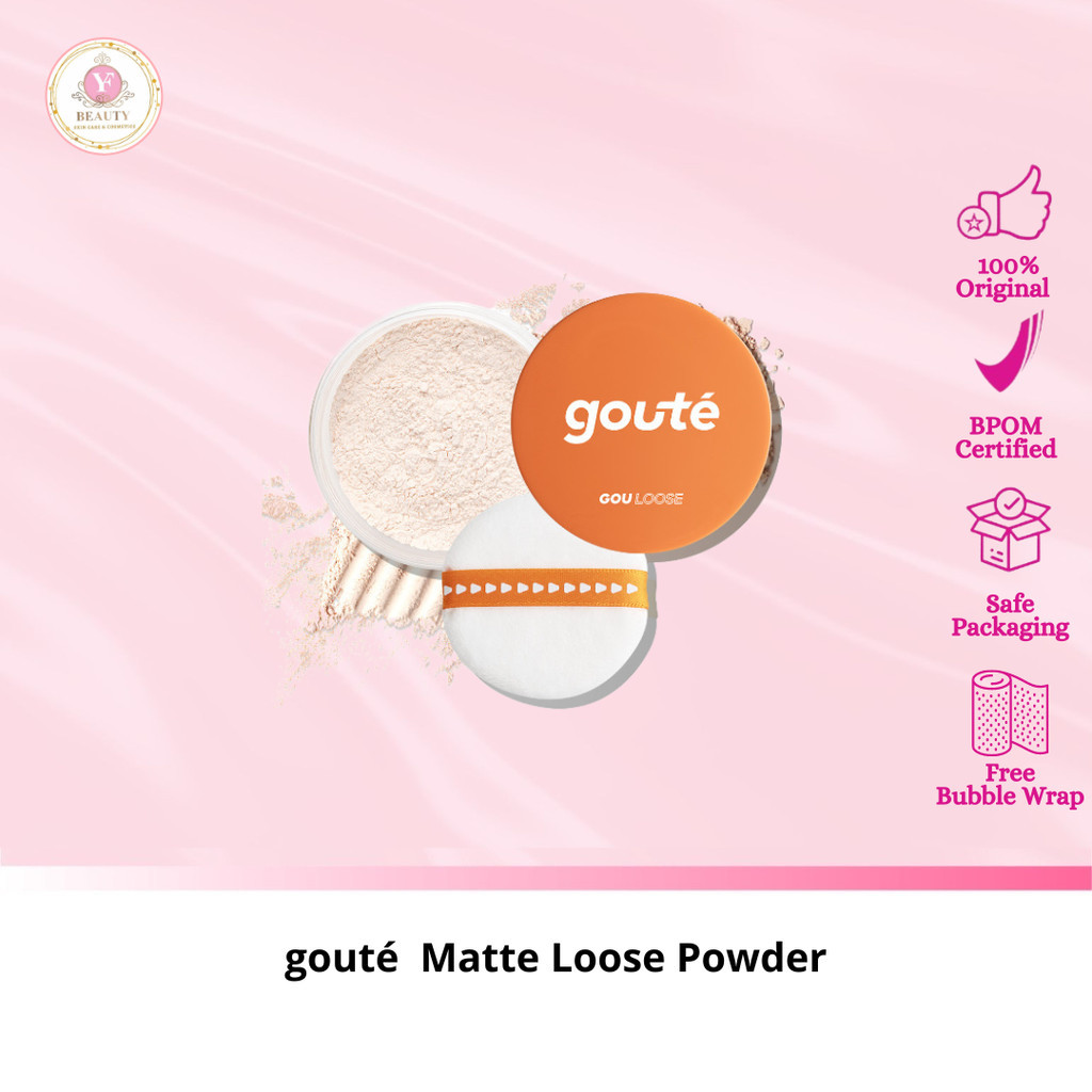 Jual YF BEAUTY GOUTE Matte Loose Powder | Shopee Indonesia