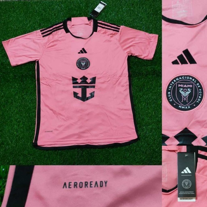 Jual JERSEY BOLA INTER MIAMI HOME NEW 2024/2025 GRADE ORI IMPORT ...